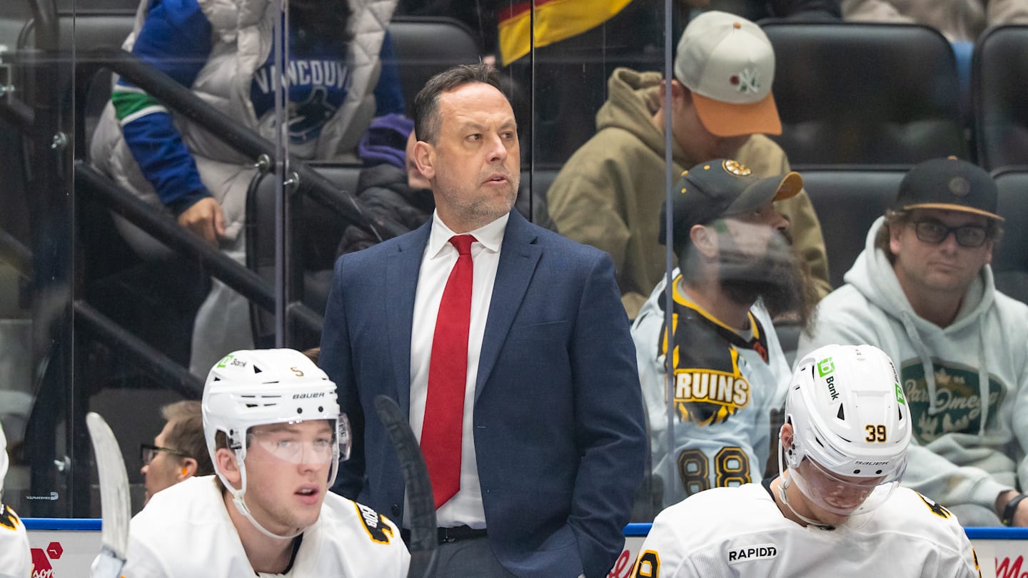 Boston Bruins coach Marco Sturm said what no team wanted hear after ...