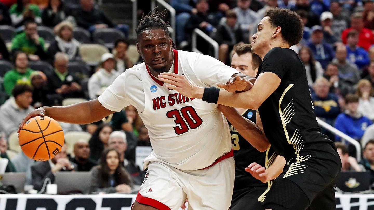 Basketball fans are in love with NC State's DJ Burns and we're here for it