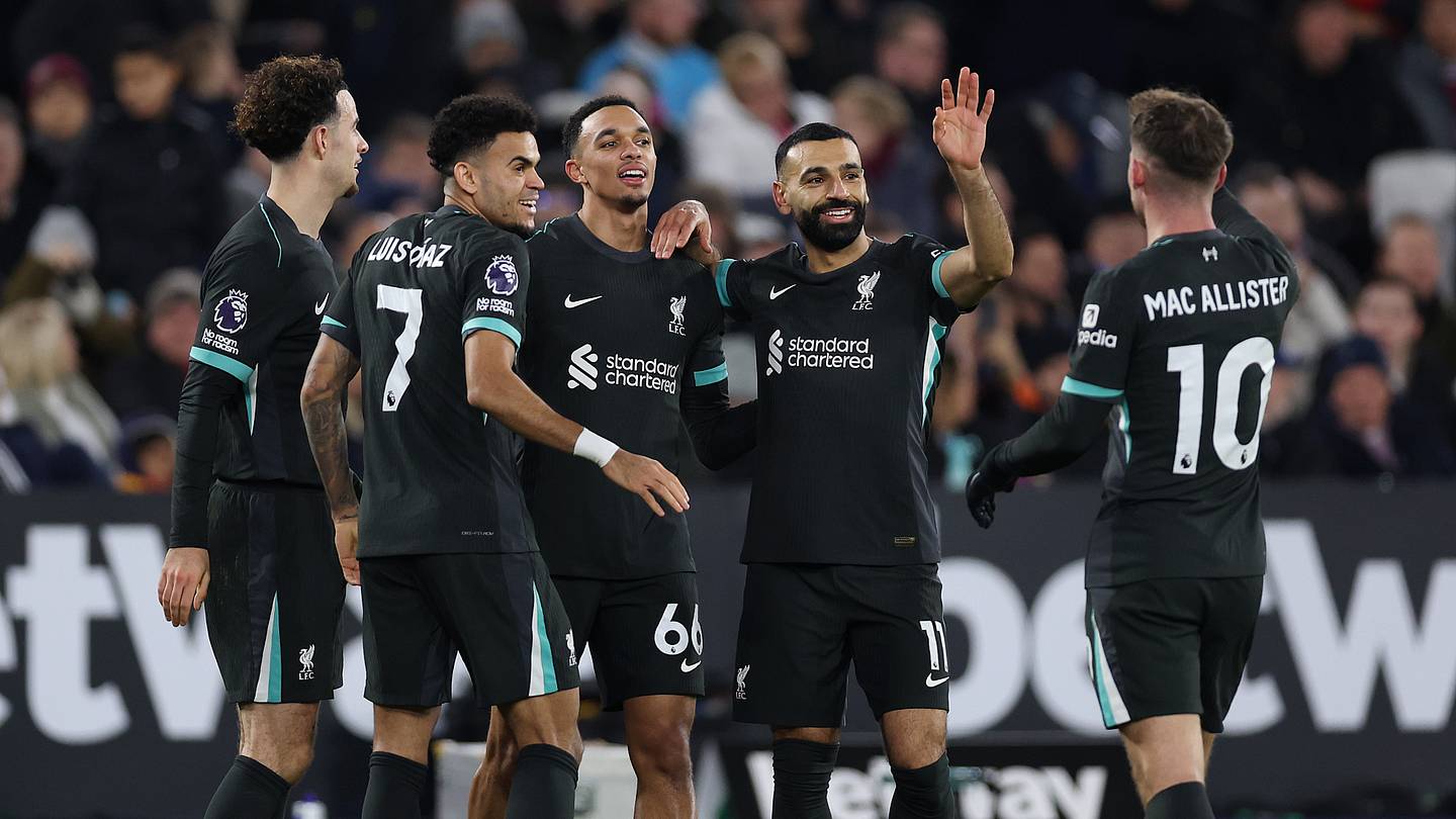 Liverpool ends 2024 with highest points per game scored in Europe