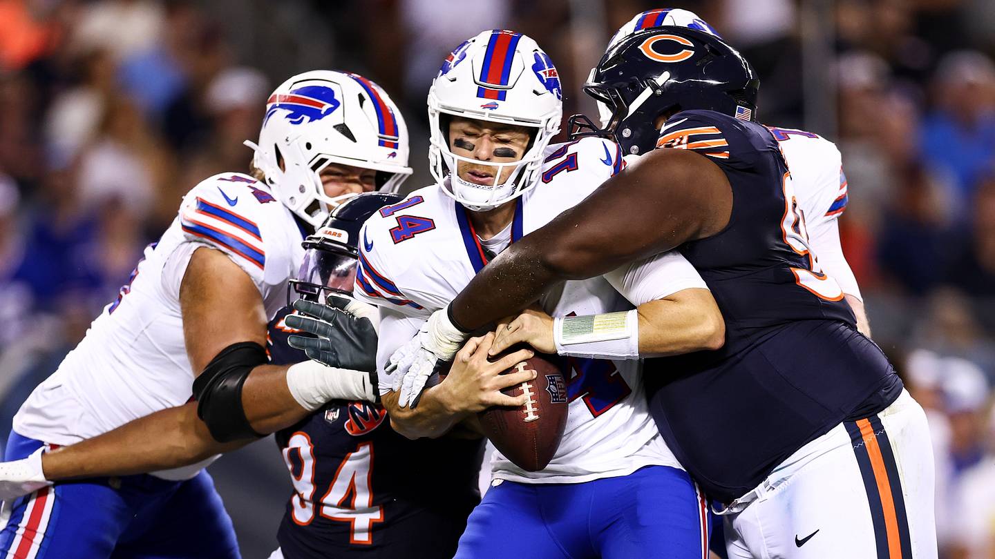 It took just one half for Bills QB to play himself out of a roster spot