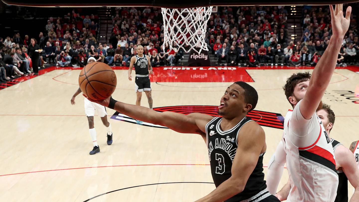 The Spurs are witnessing Keldon Johnson become an elite finisher