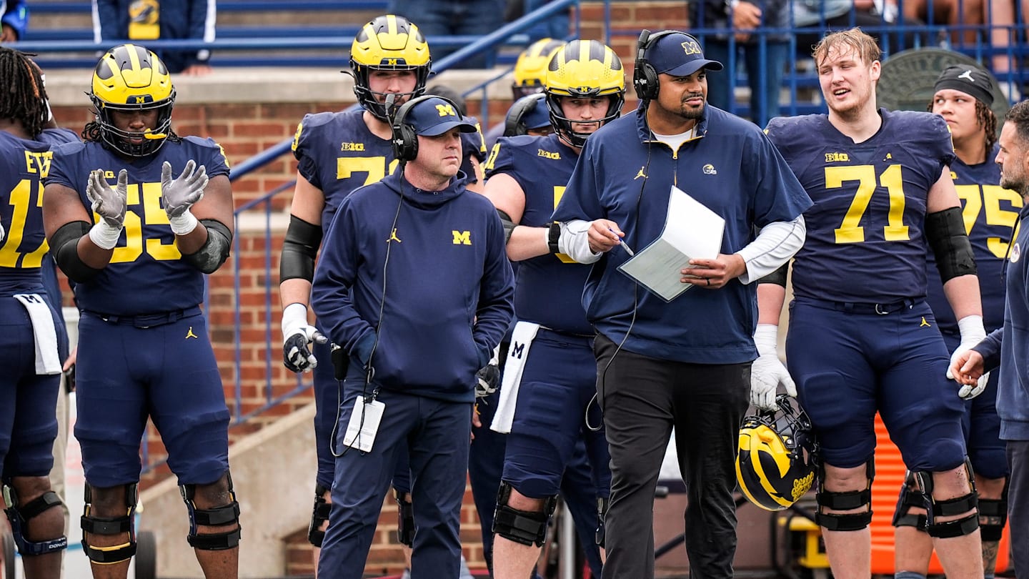 Michigan names interim offensive coordinator after Chip Lindsey leaves ...