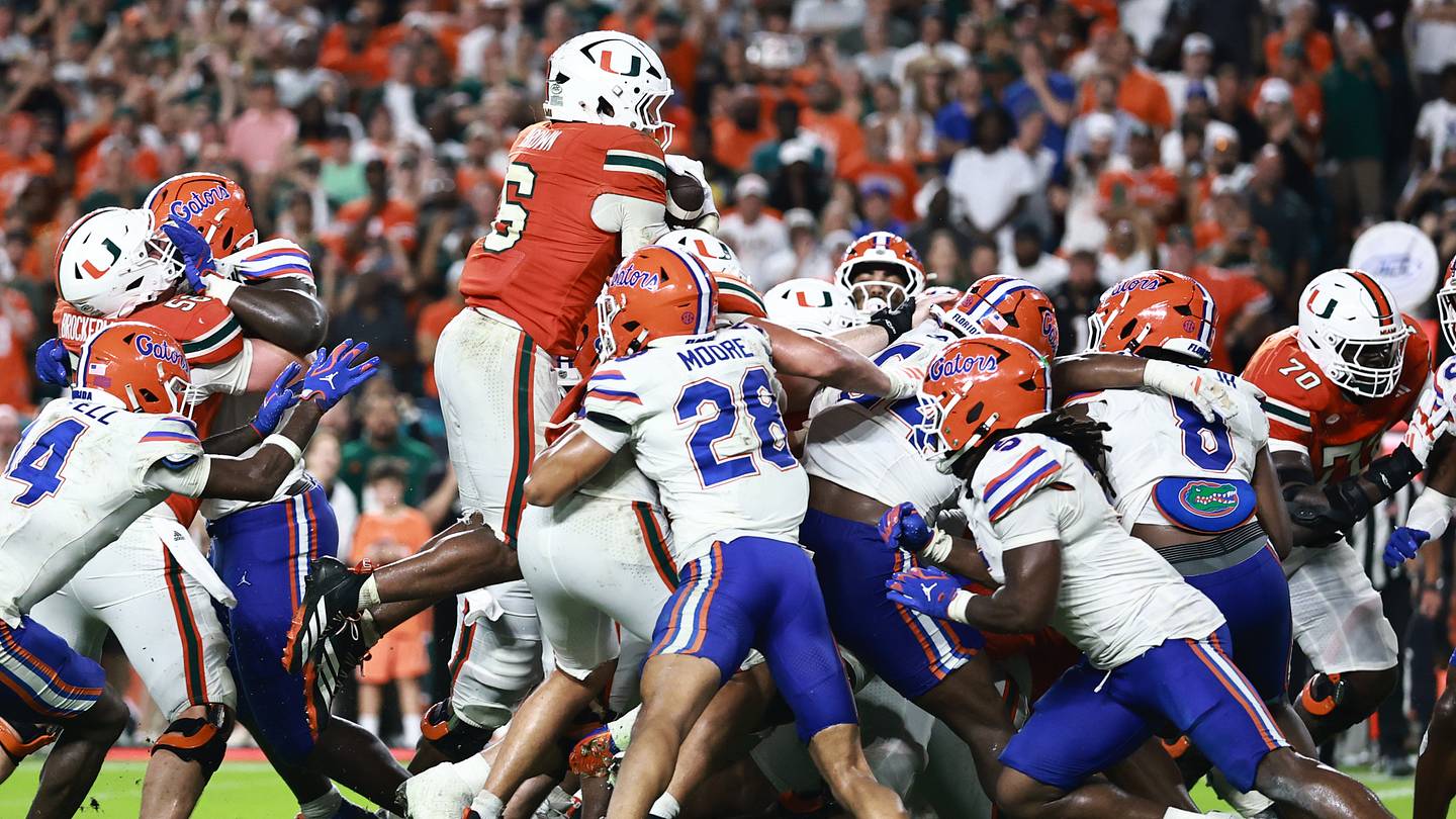 Miami Win Over Florida Was Most Watched Week 4 Game Nationally