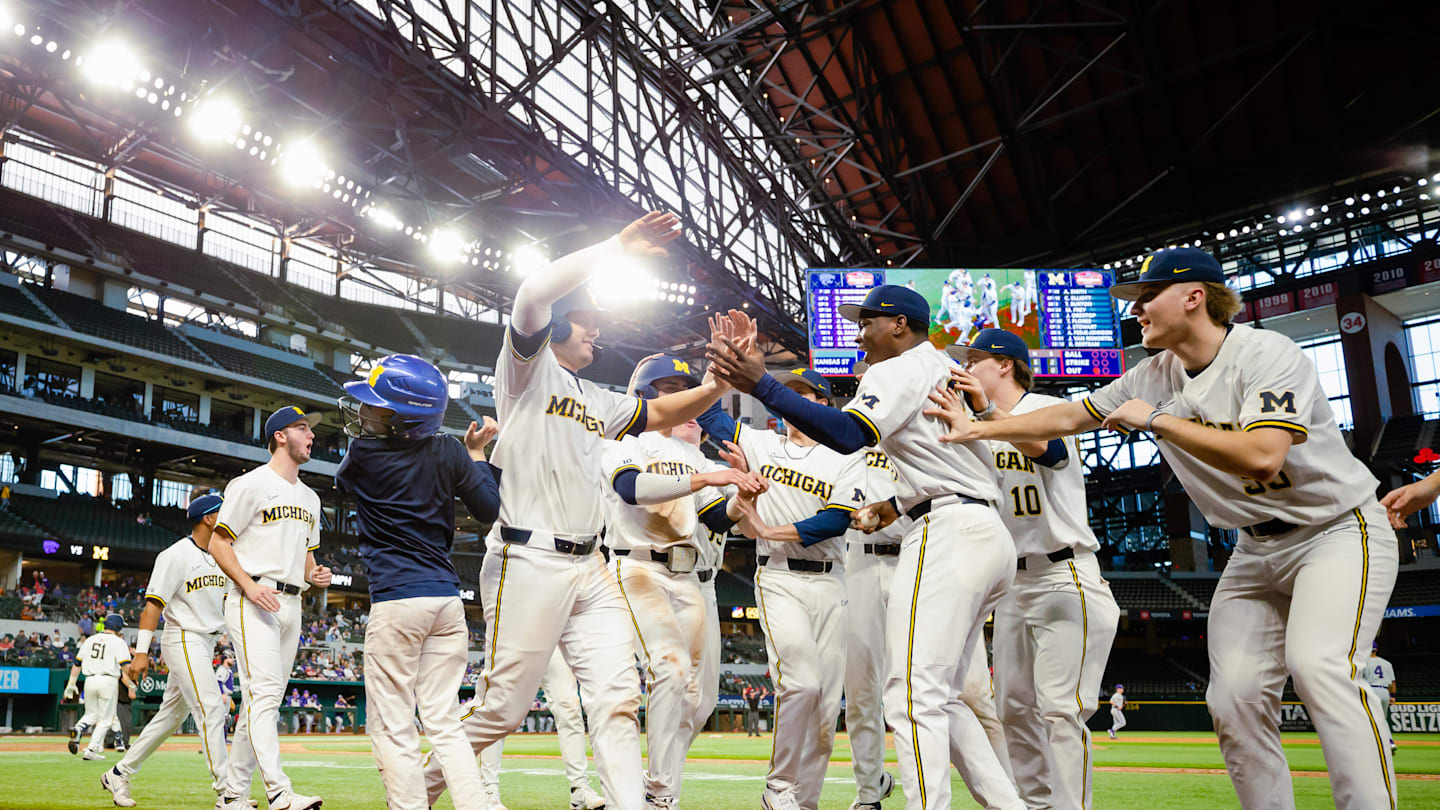 Michigan baseball player Will Rogers wins John Olerud Two-Way Player Award