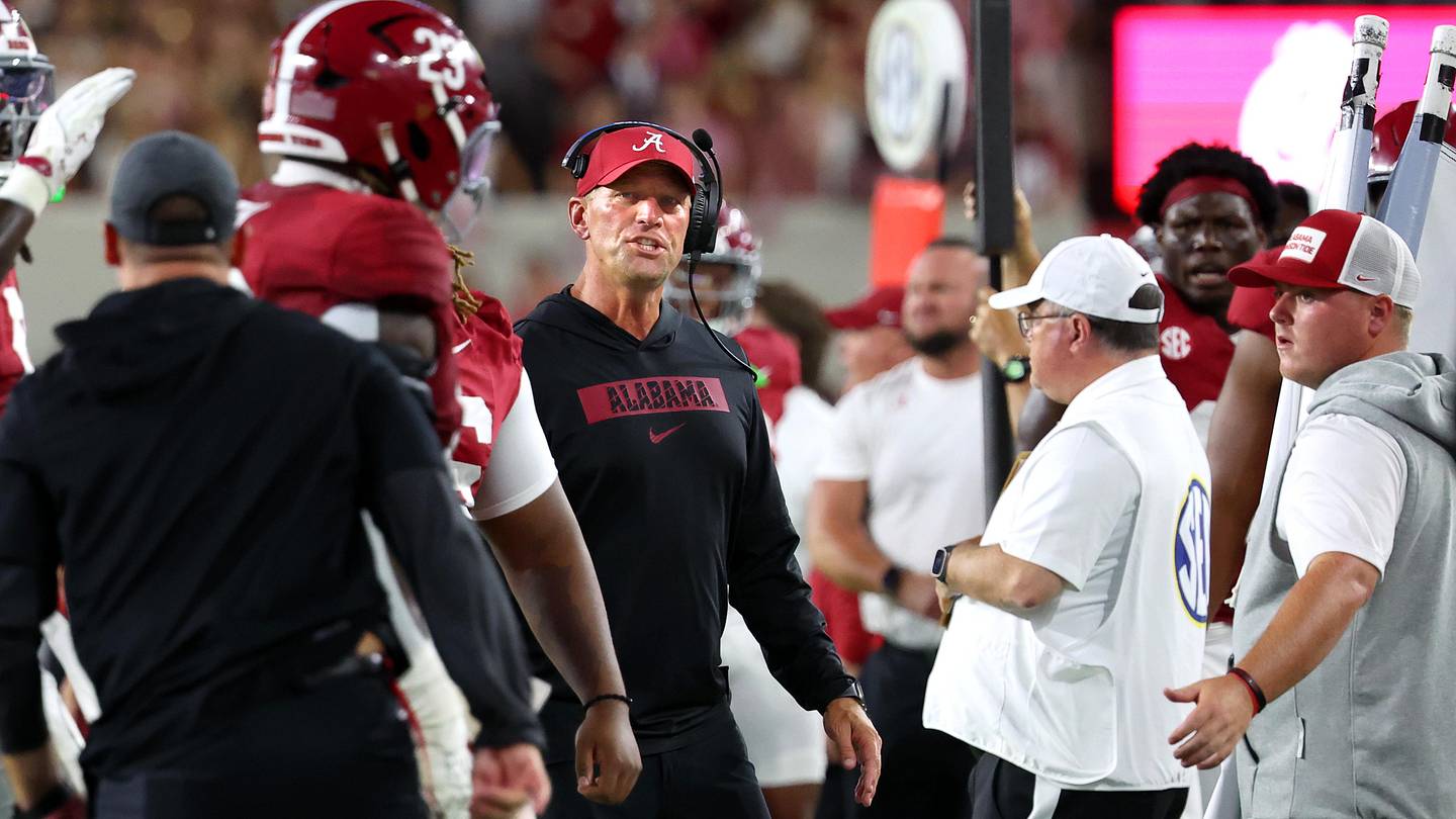 Live Updates: Alabama Football Coaches Press Conference ahead of Wisconsin