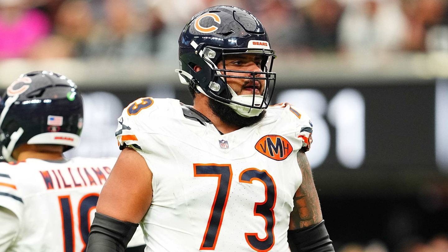 Latest 2026 NFL mock draft has Bears finding Jonah Jackson replacement