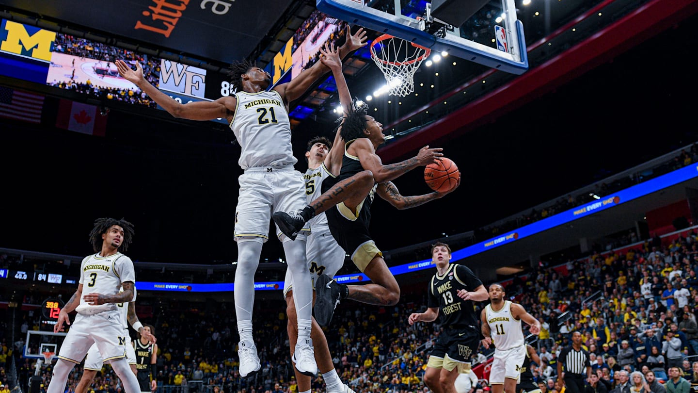 Three crucial plays in Michigan basketball's OT win over Wake Forest
