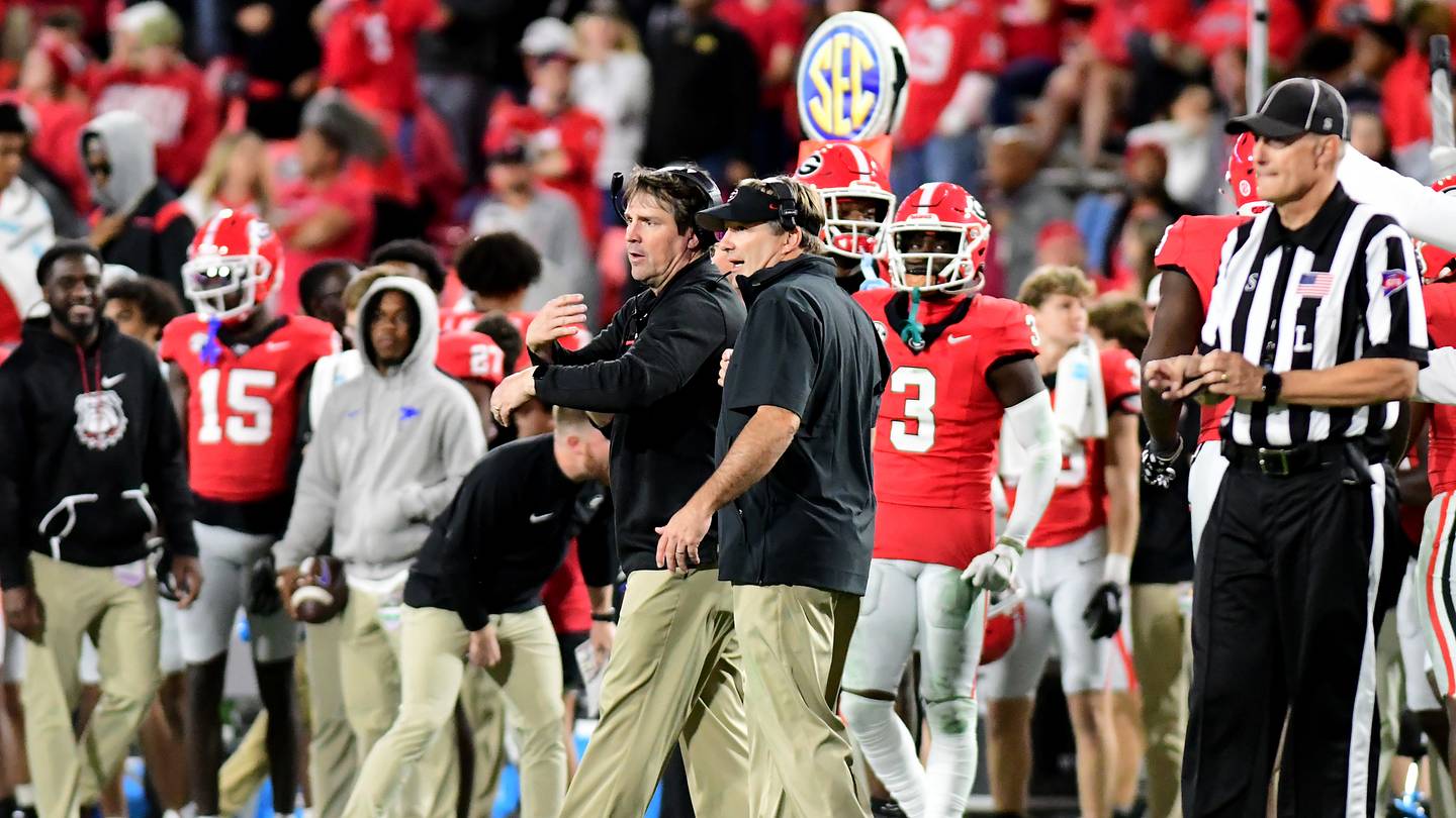 Where could Will Muschamp land if he's no longer coaching at Georgia?