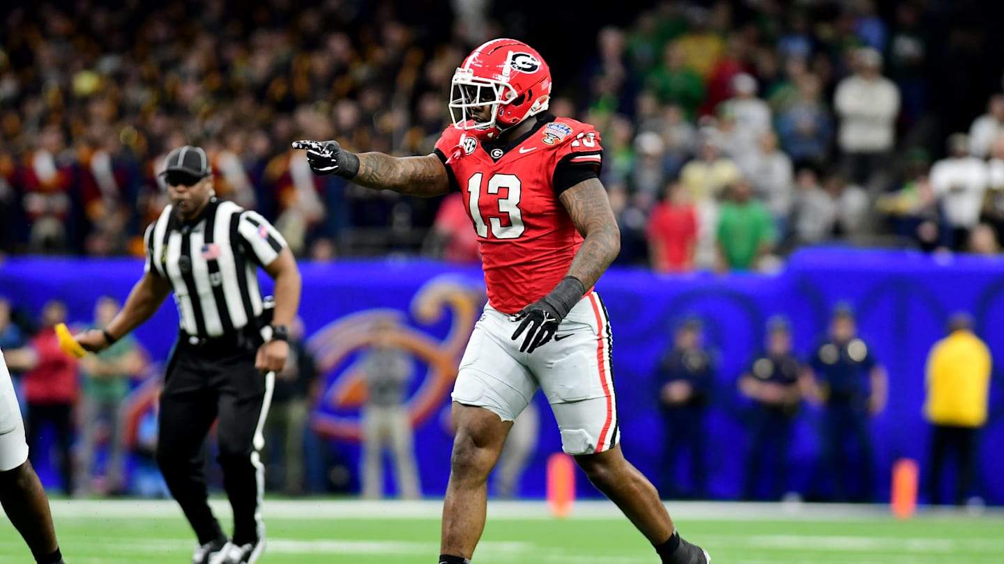 Georgia football 1st round pick predicted to "underperform" as a rookie