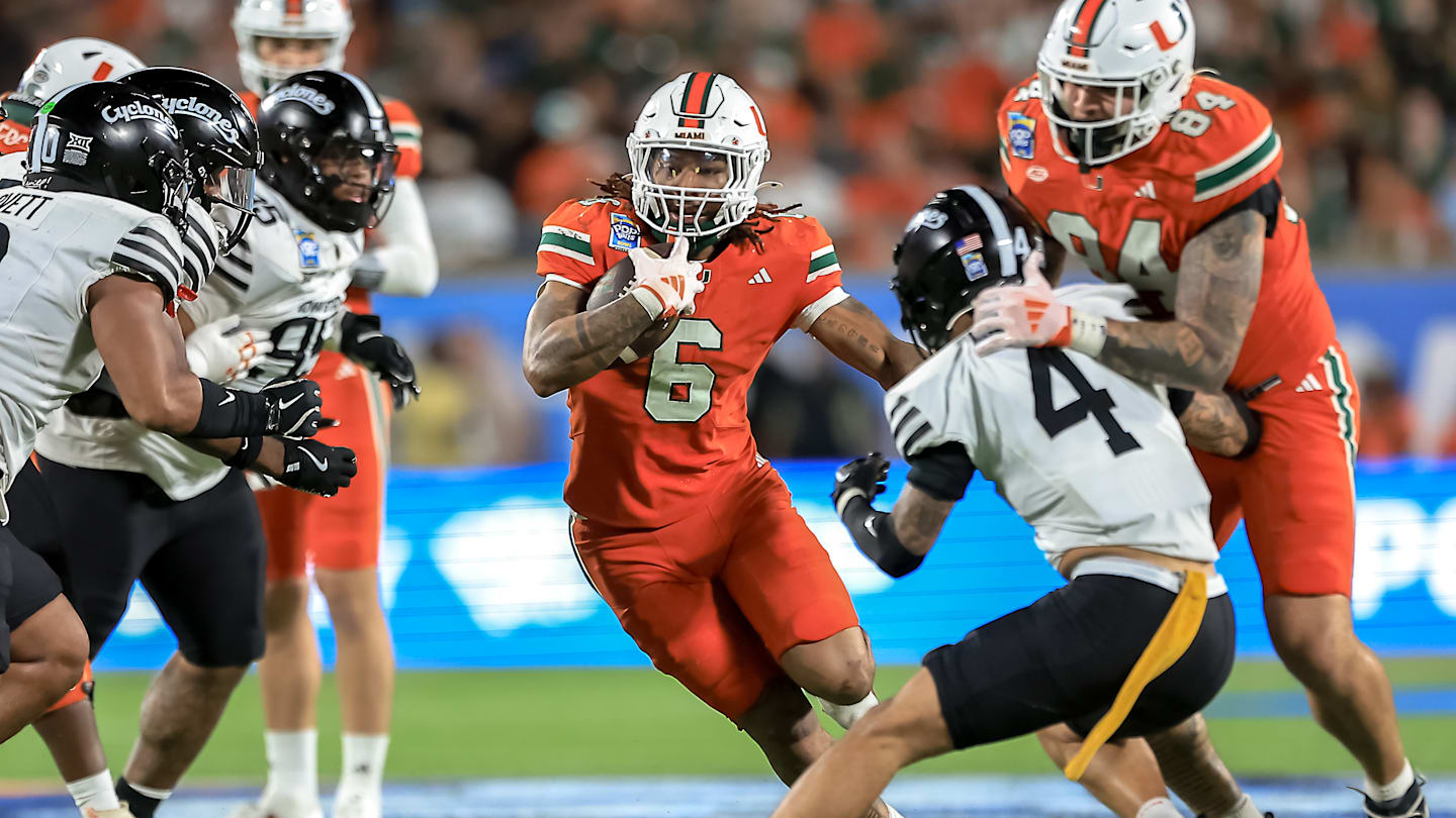 Miami football battling USC and Ohio State for 4-star running back's ...