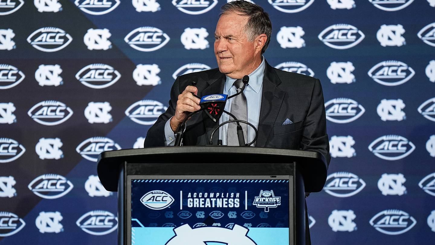 Bill Belichick placed in stunning spot of CBS' ACC coaching rankings