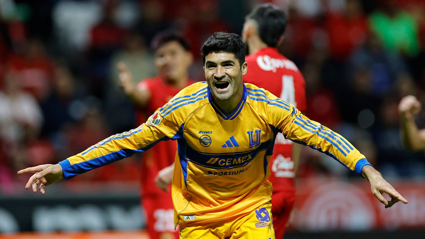 Tigres sufre al final, pero vence 4-3 al Toluca y pone fin a una racha ...
