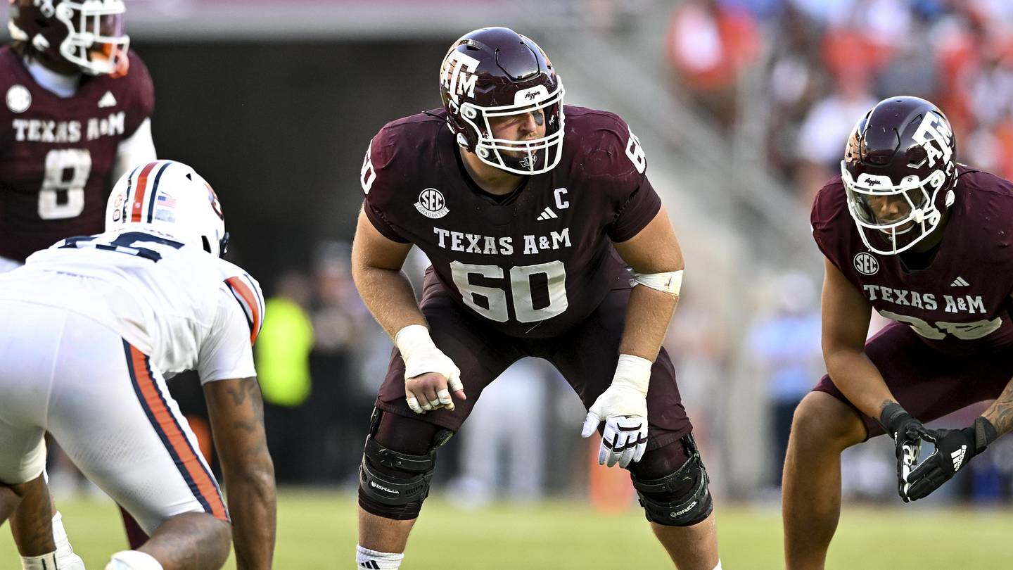 Texas A&M Offensive Line Leading Team To Remarkable 8-0 Start