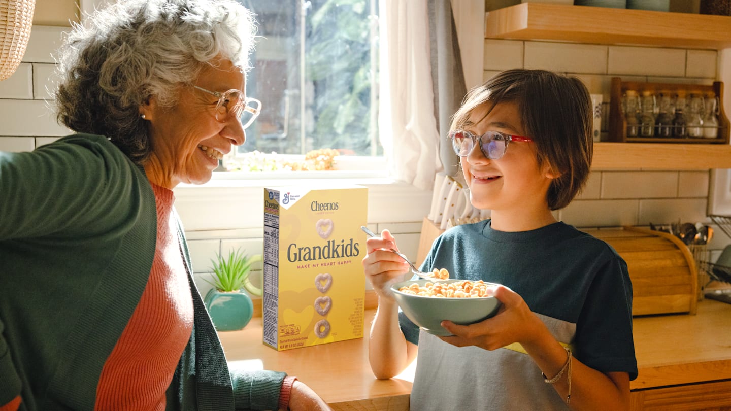 Cheerios puts heartfelt messages on the box and in the bowl