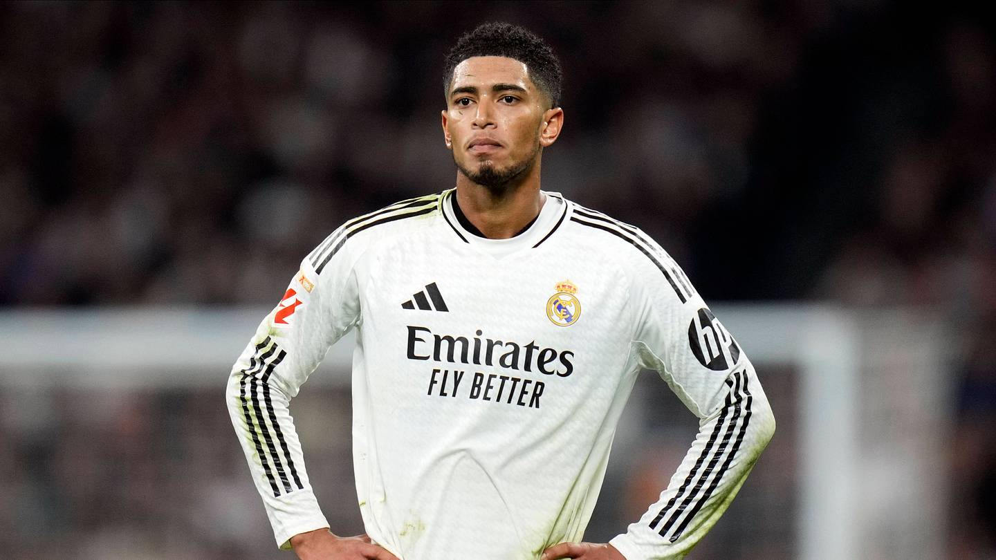 Real Madrid Midfielder Jude Bellingham Astonished After He Is Sent-Off ...
