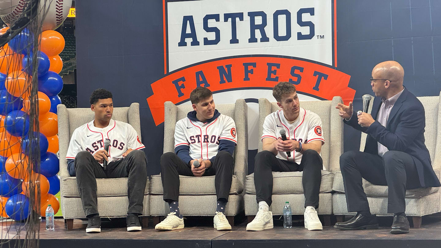 Rising Astros Stars Reflect on First MLB Seasons, Goals For 2026