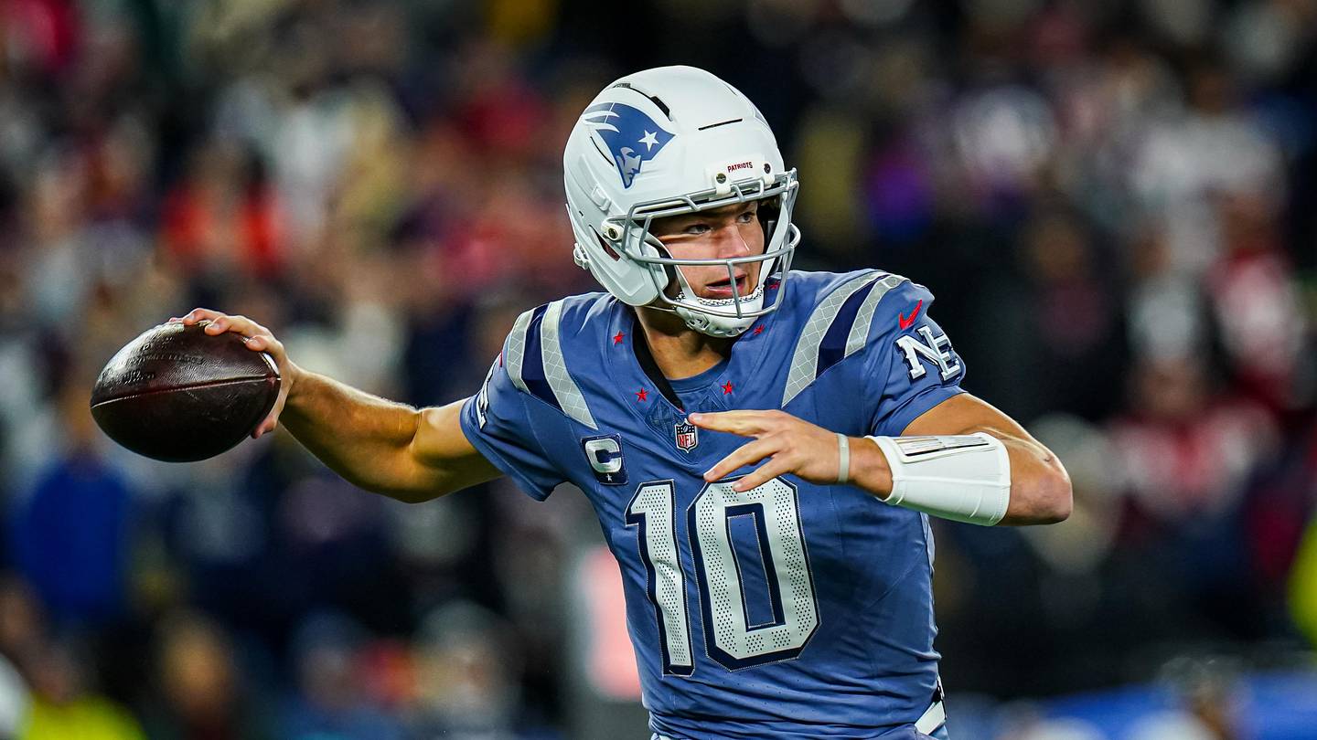 Patriots' Drake Maye Shrugs Off Cam Newton Criticism