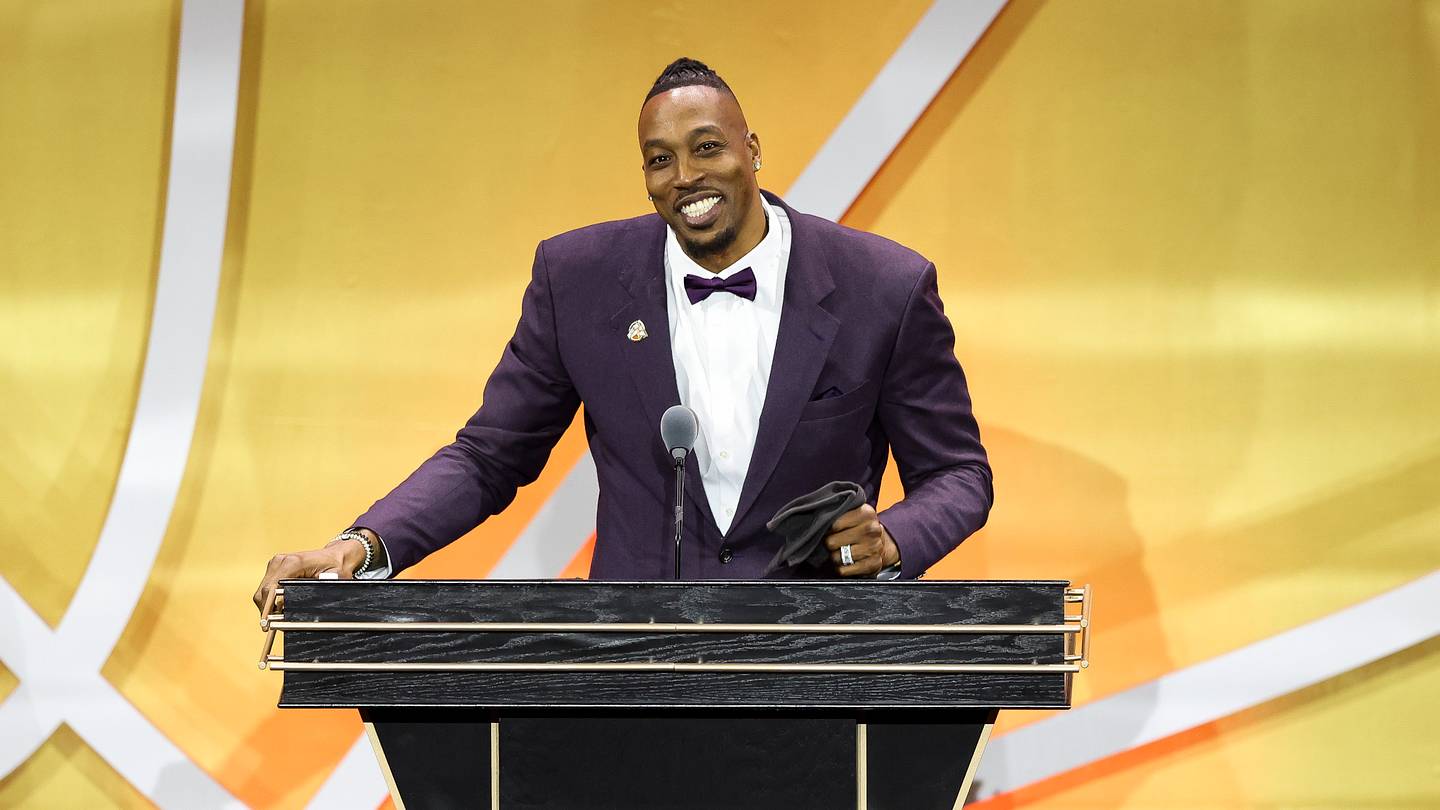 Dwight Howard brought joy to the Hall of Fame
