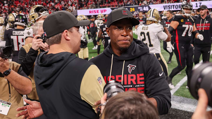 Falcons Finish Strong, But Questions Loom as Locker Room Backs Raheem ...