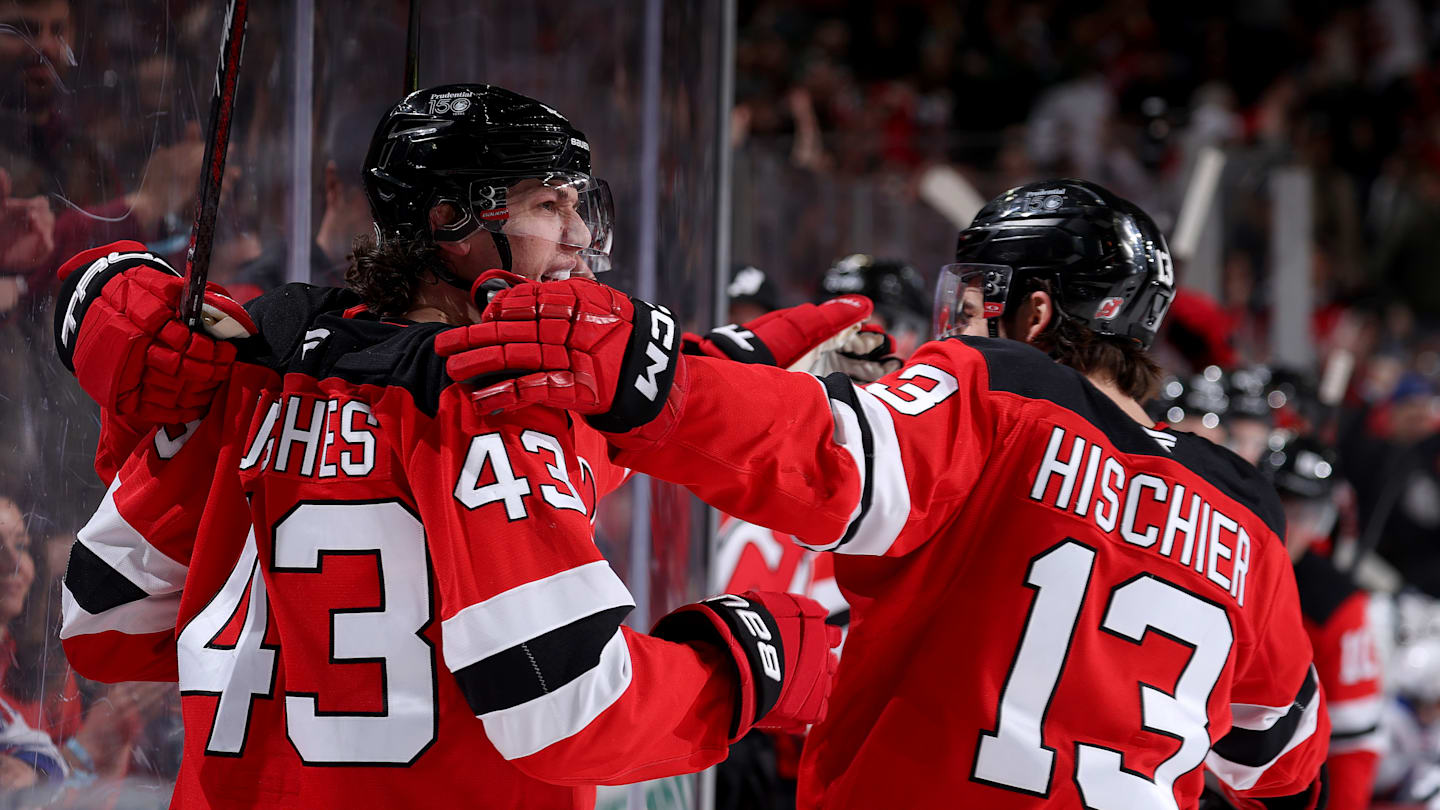 NHL insider expects long-term Luke Hughes contract, hints at Dougie ...