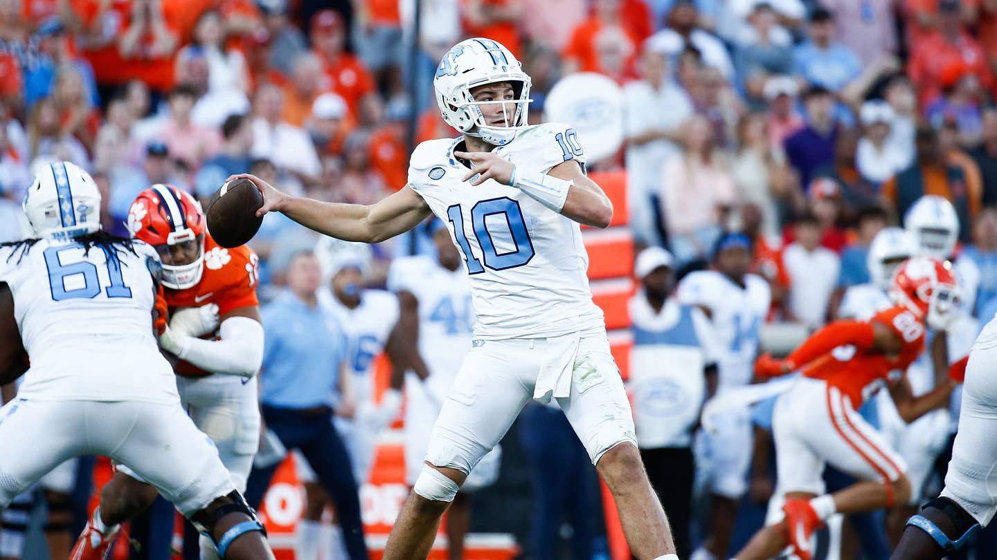 Former UNC Football quarterback Drake Maye inks deal with CAA Football