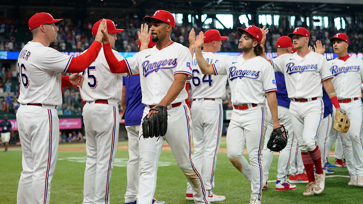Texas Rangers lineup does it again, but a reliever is the real story