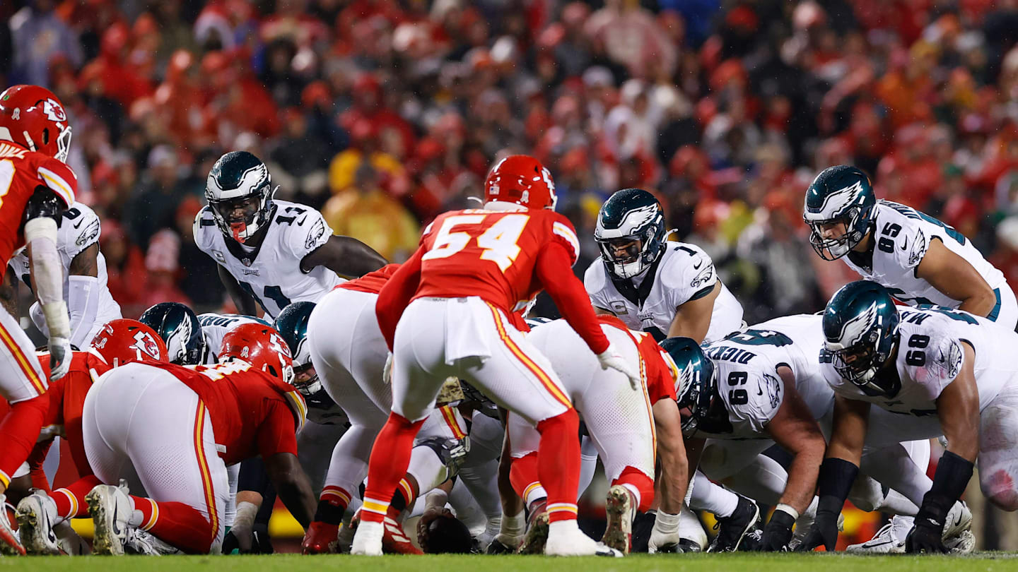 It took one quarter for Eagles to shove Tush Push down the Rams' throats