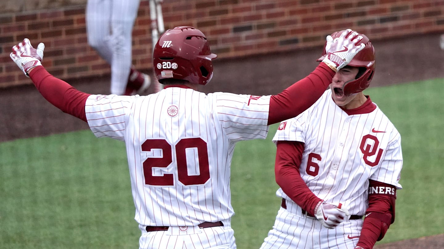 Oklahoma baseball skyrockets in rankings after top-10 upsets