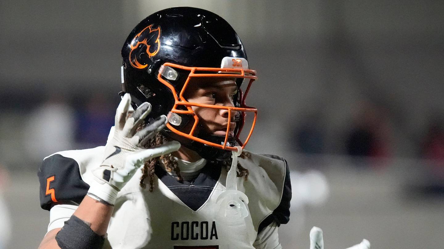 True freshman wide receiver could be returning in the rivalry matchup ...