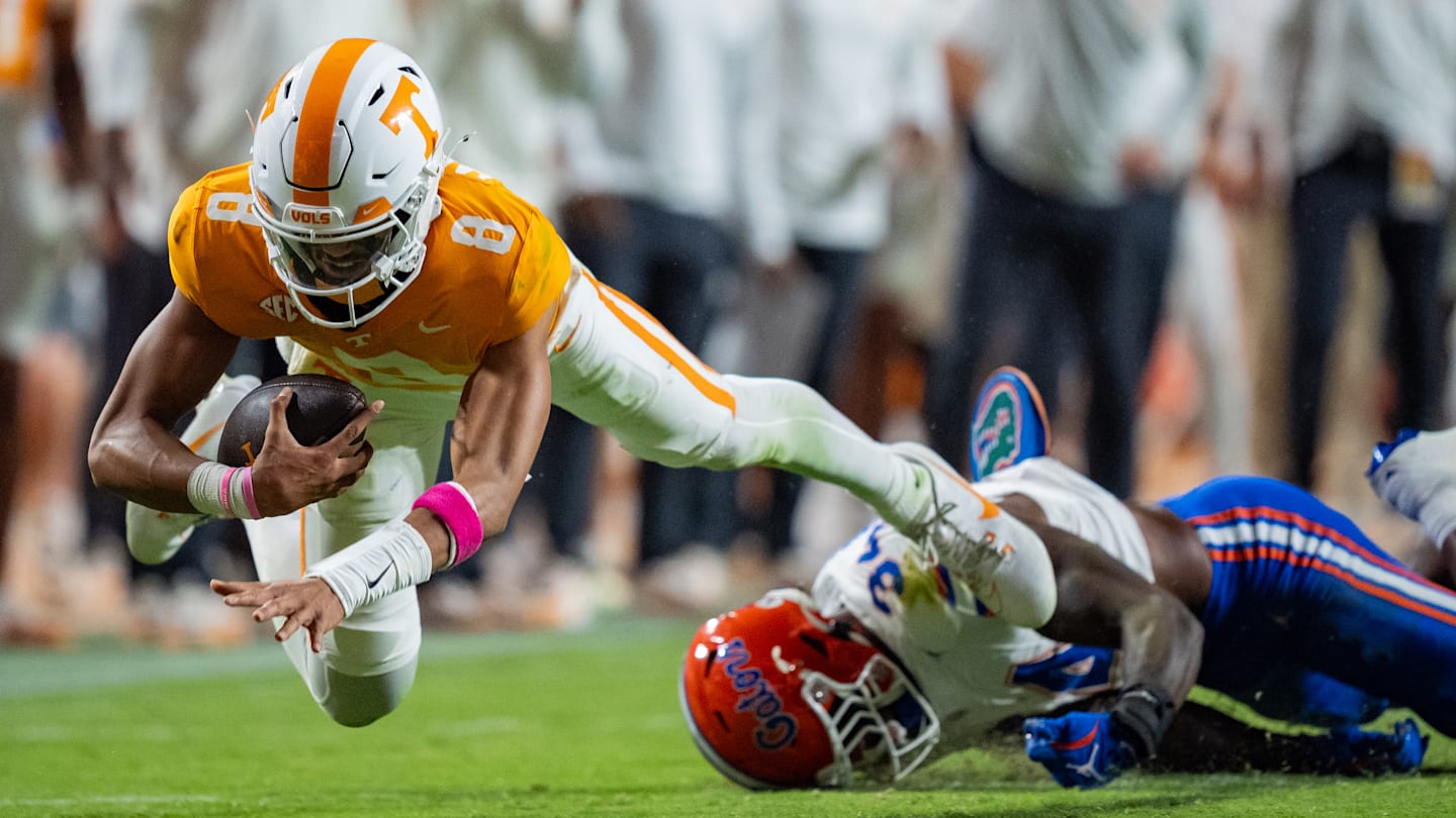 Tennessee's Nico Iamaleava listed as questionable ahead of Georgia game