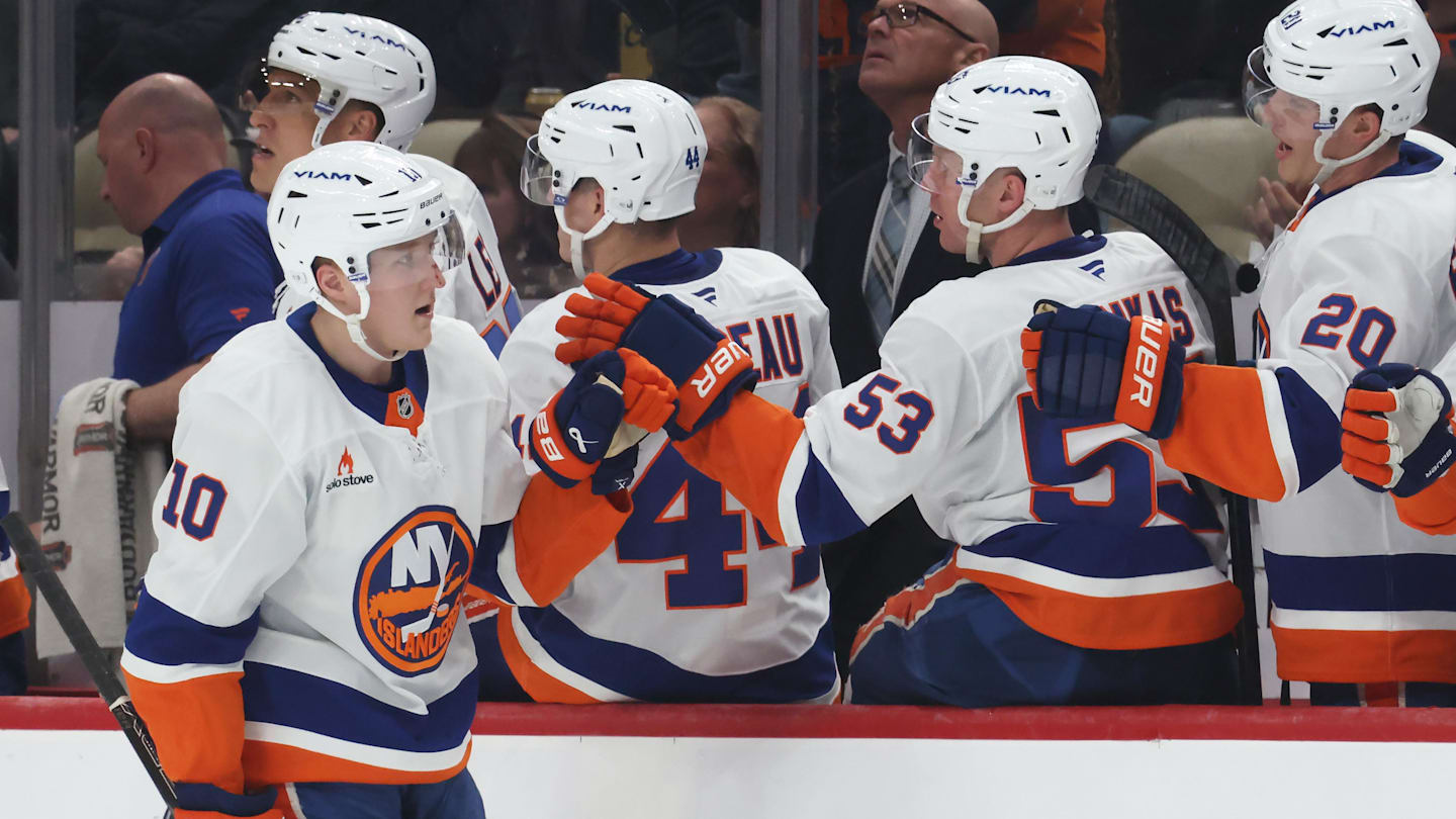 NY Islanders score four unanswered in third period to beat Pittsburgh ...