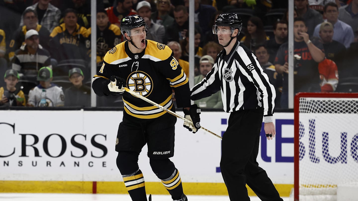 Boston Bruins News: Nikita Zadorov pummels Sam Bennett, David Pastrnak ...