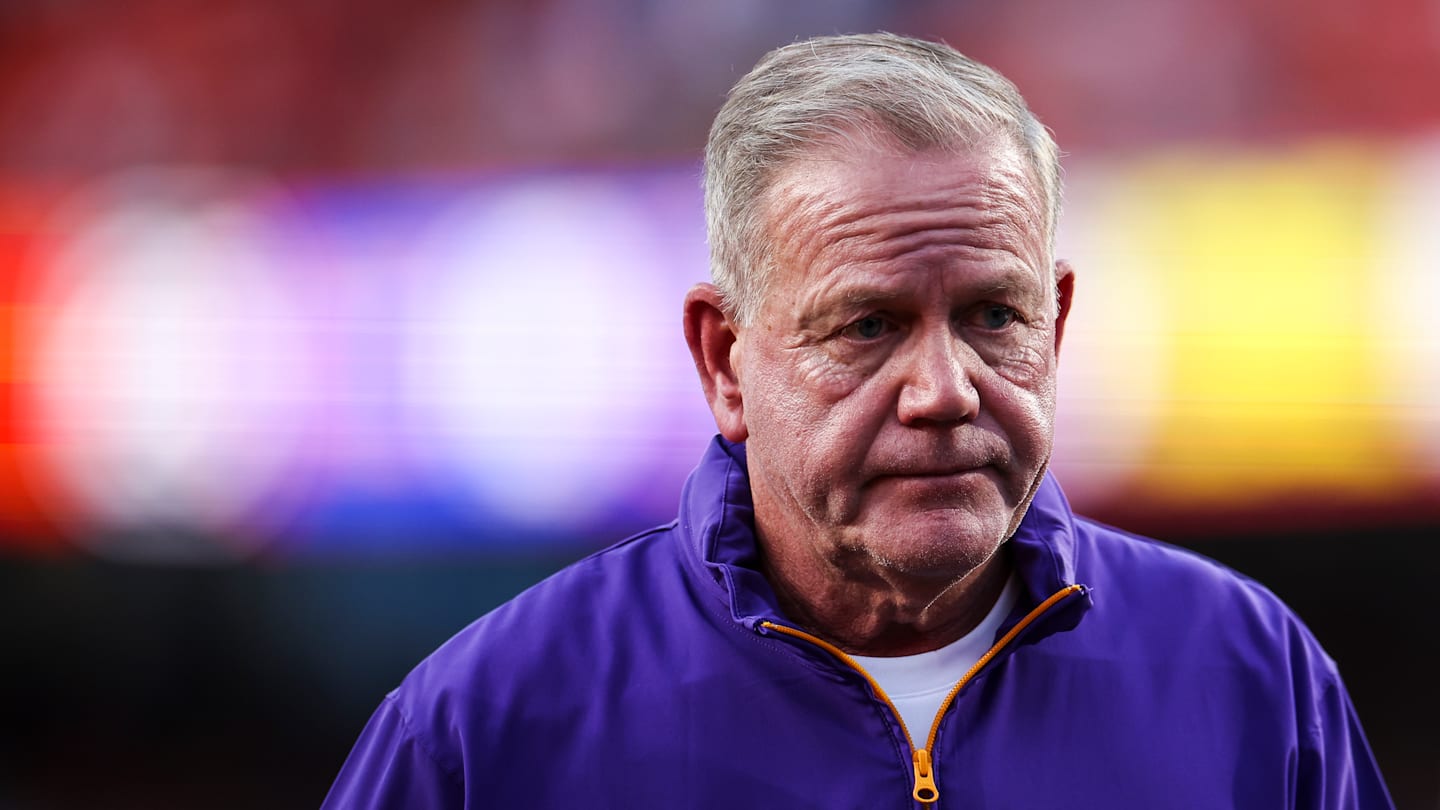 Brian Kelly under fire at LSU, makes last-ditch effort to save his job