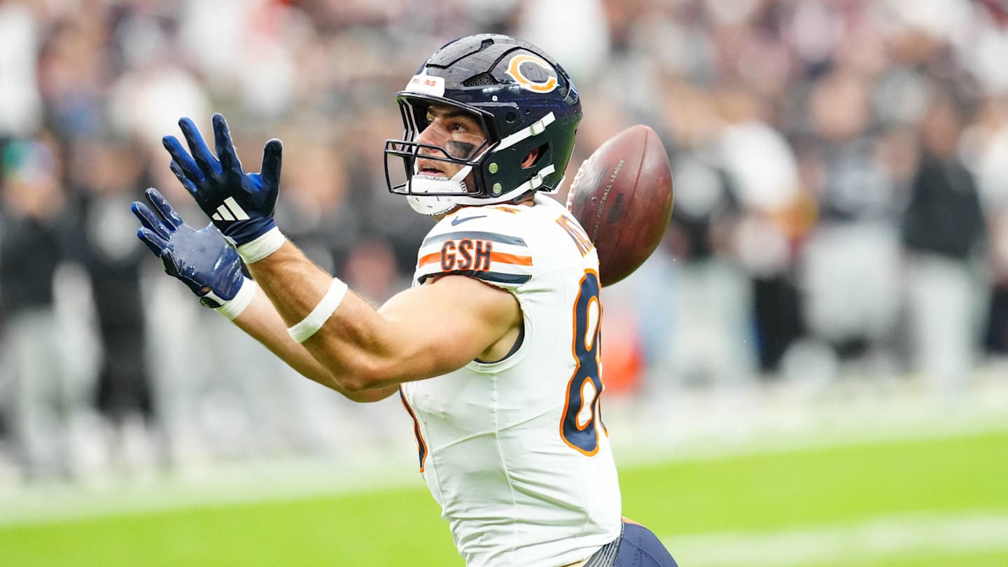Cole Kmet had one game to prove to Bears his worth as TE1 (and failed ...