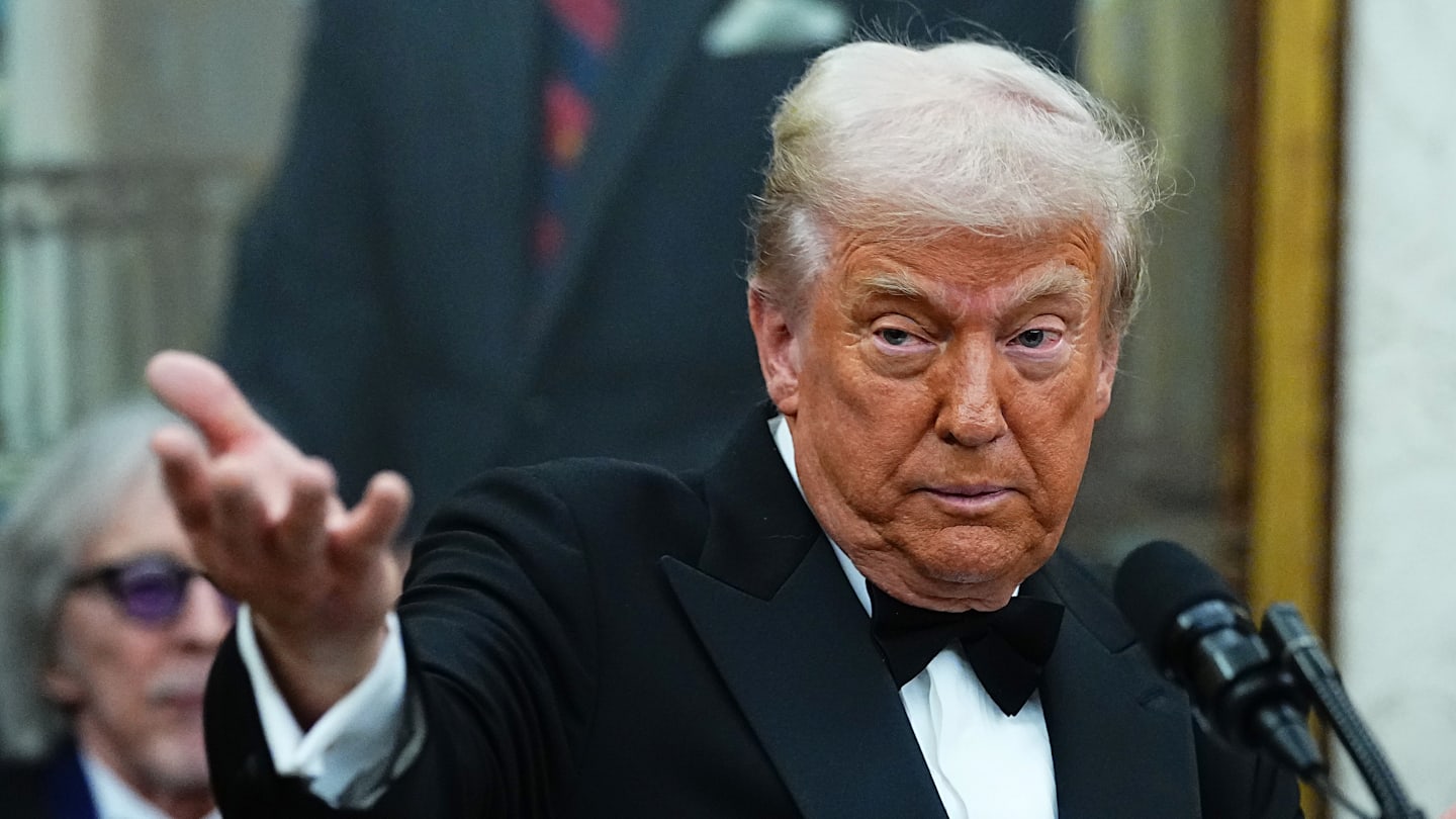 Donald Trump attacks late-night host again, this time during Kennedy Center Honors
