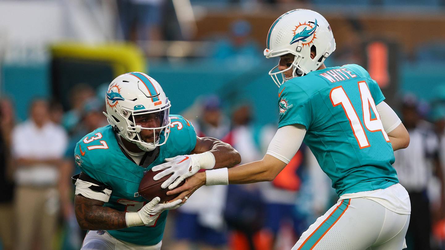 Miami Dolphins announce Mike White will be the team's number two QB ...