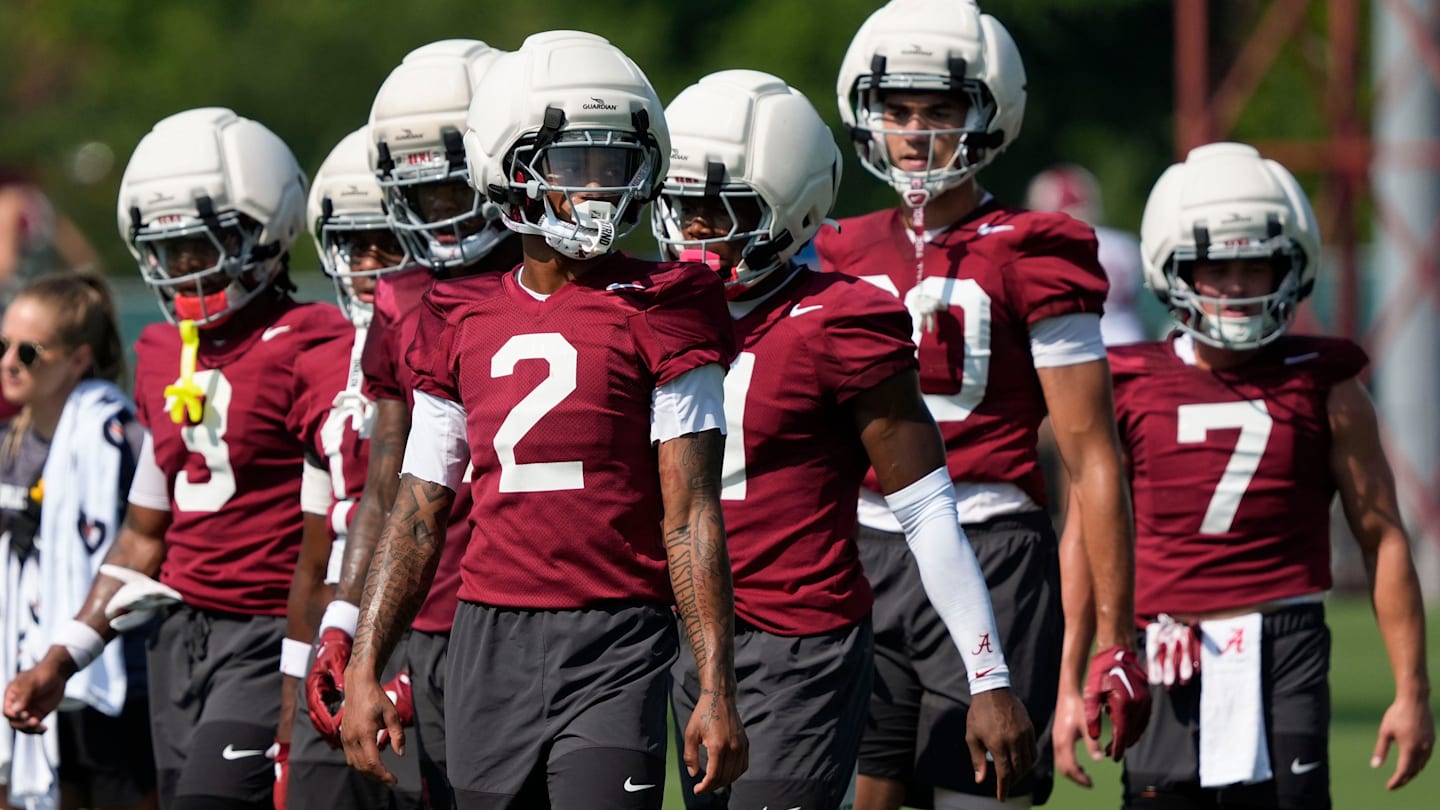 Projecting Alabama football's depth chart for Week 1 matchup at Florida ...