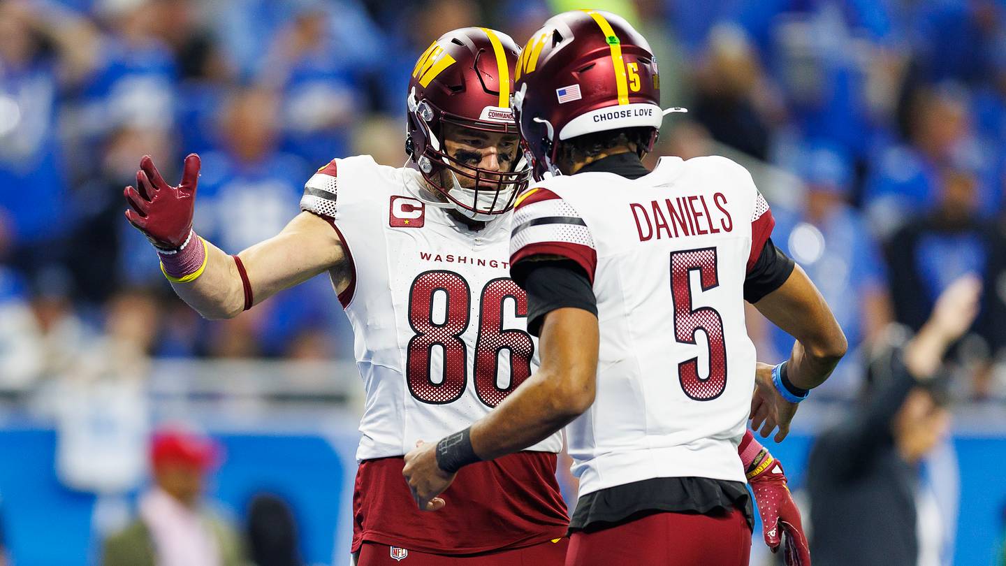Commanders' focus on helping Jayden Daniels continues by bringing back ...