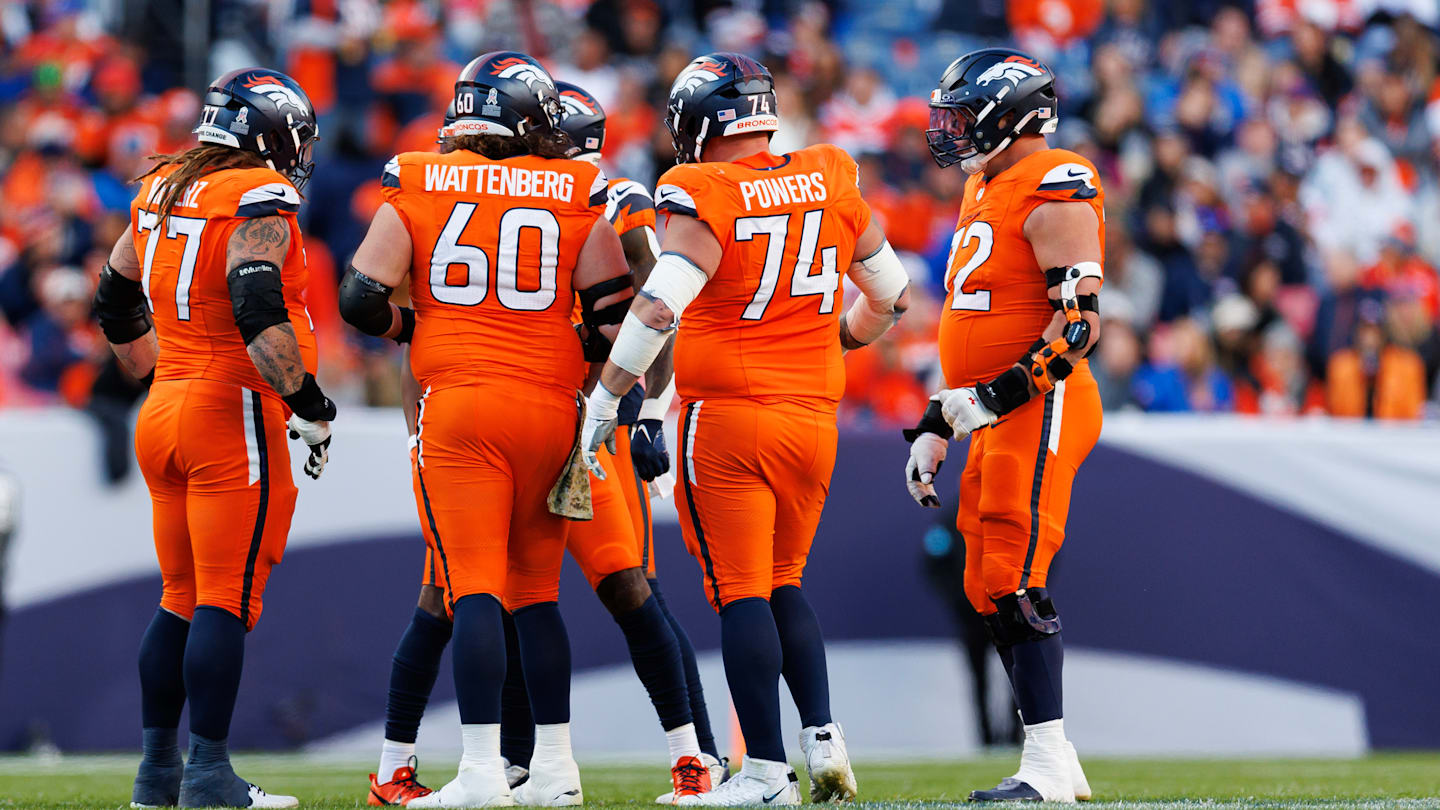 Broncos offensive line given an unbelievably great ranking for 2025