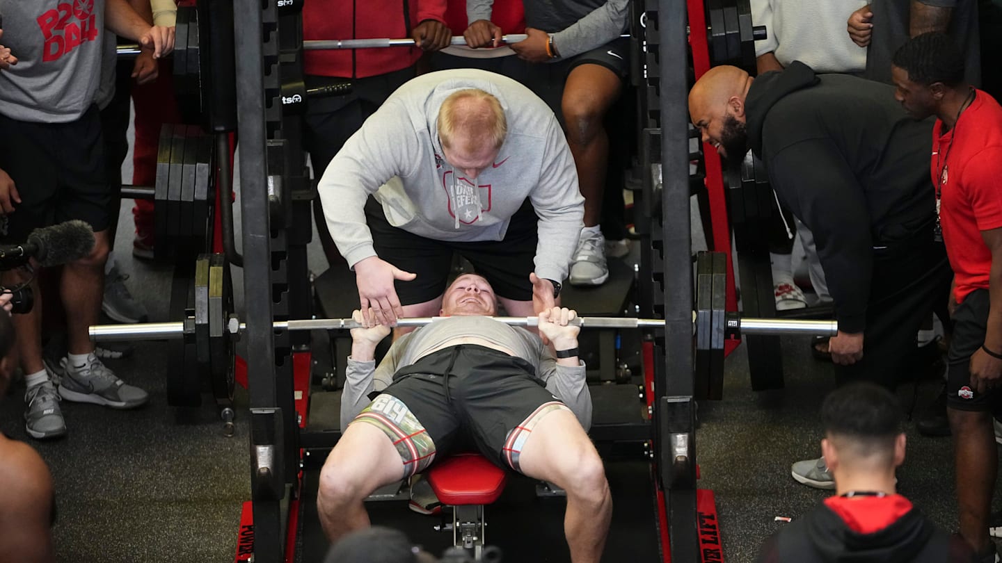 Unveiling the titans: Top bench press performances in NFL combine history