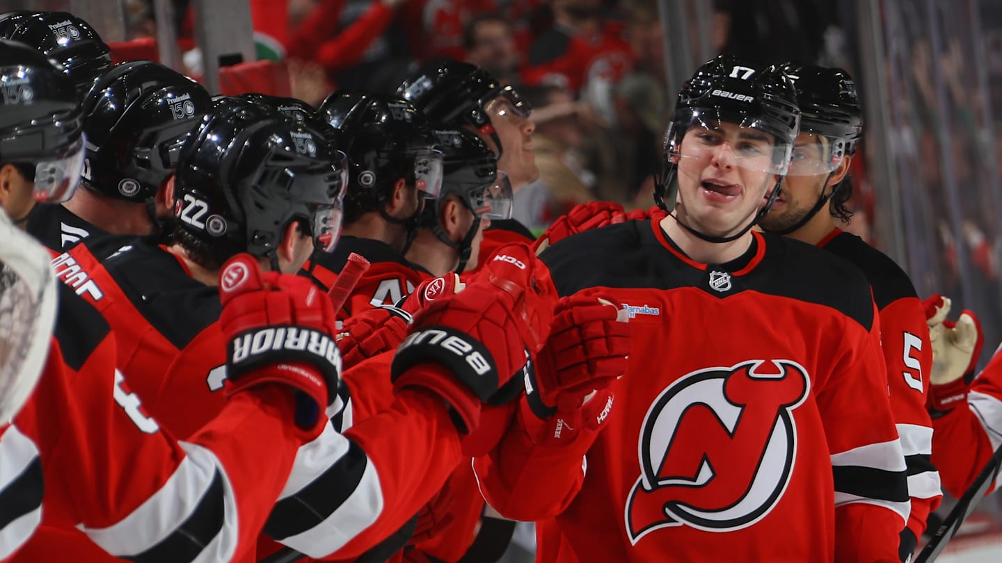 All signs point to Simon Nemec breaking out for the New Jersey Devils