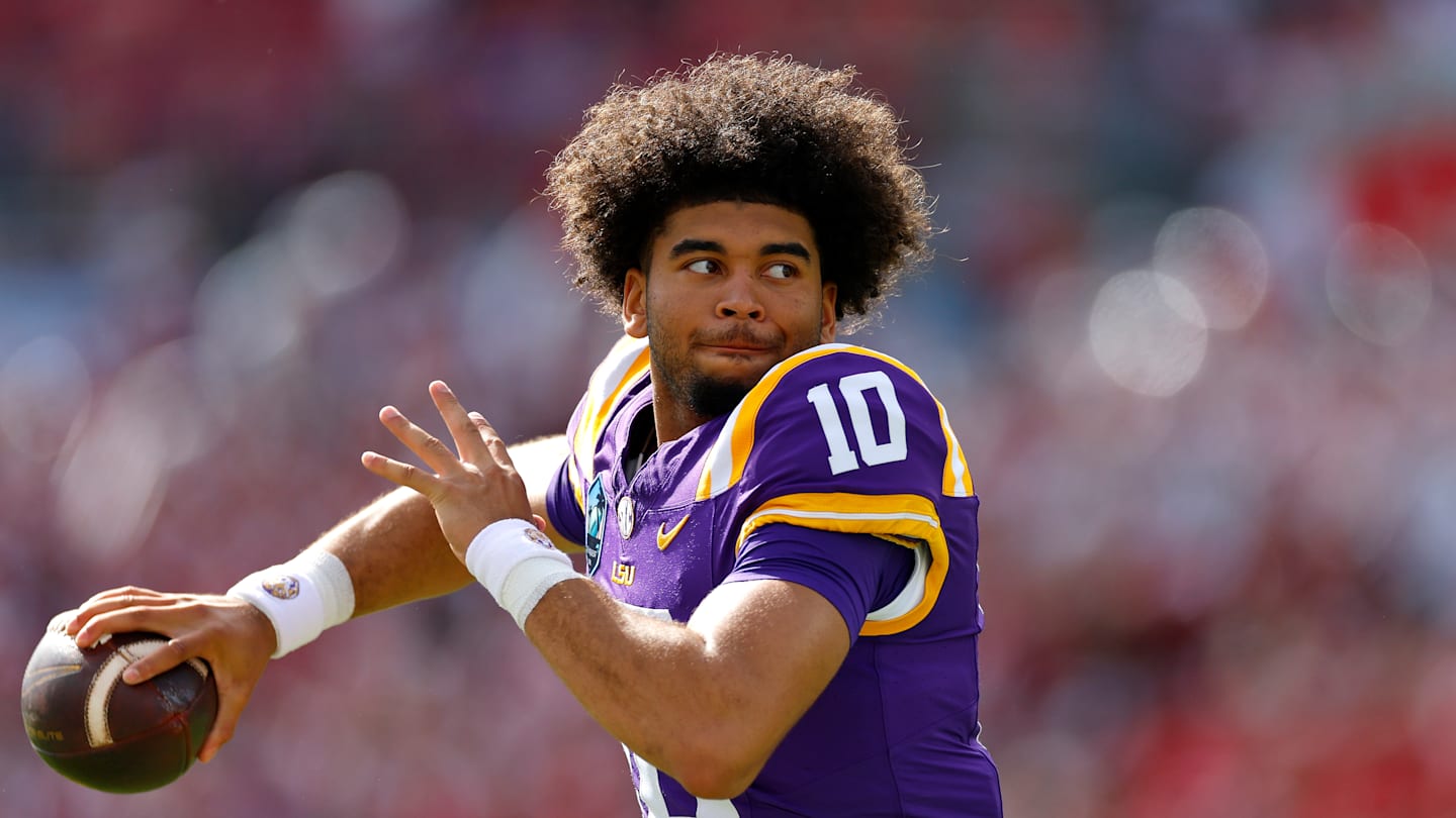 Who is the LSU Football team's backup quarterback in 2024?