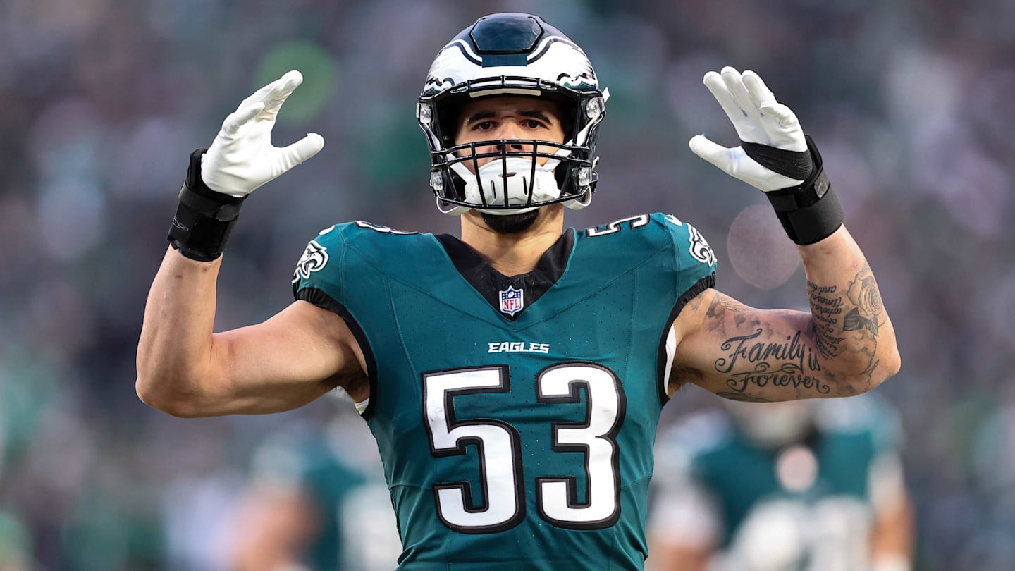 Zack Baun's LB ranking reveal showcases what every Eagles fan already knows