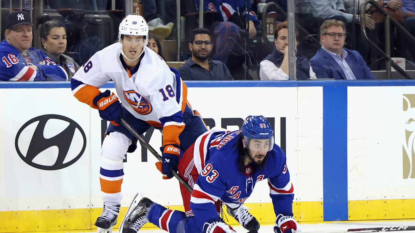 Pierre Engvall could be on the outside looking in for the New York ...