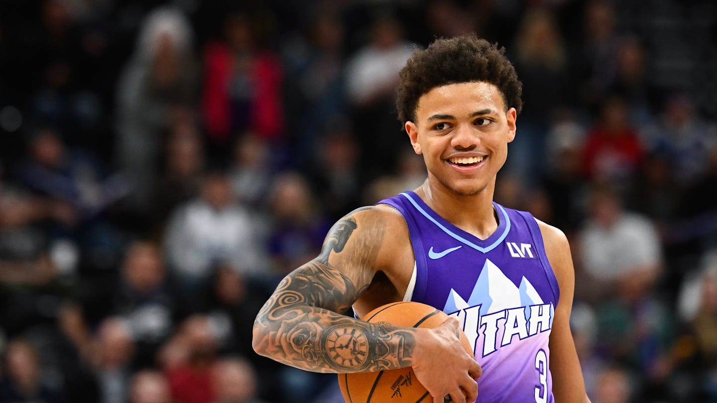 Keyonte George is beginning to blossom into a star player for the Utah Jazz