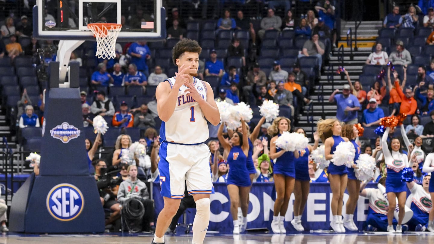 Florida Basketball star Walter Clayton subs off against Missouri with ...
