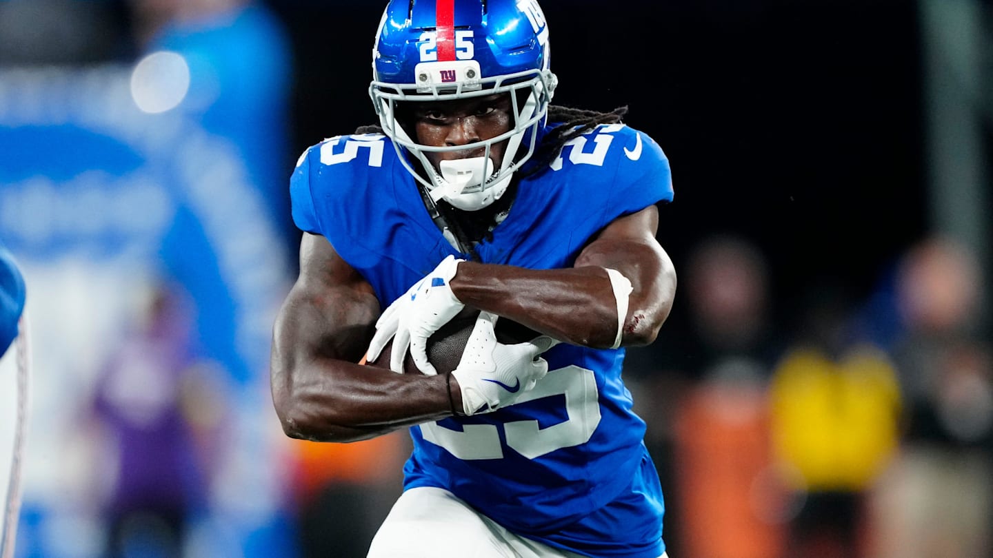 Giants Make Final Roster Moves of 2025 Season