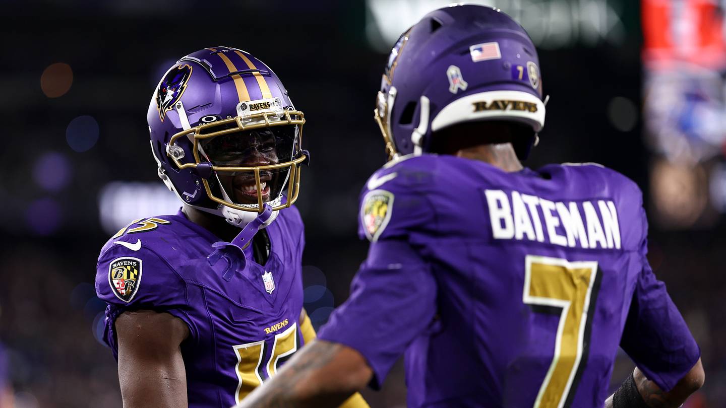 Steelers handed early Christmas gift with flightless Ravens receivers ...
