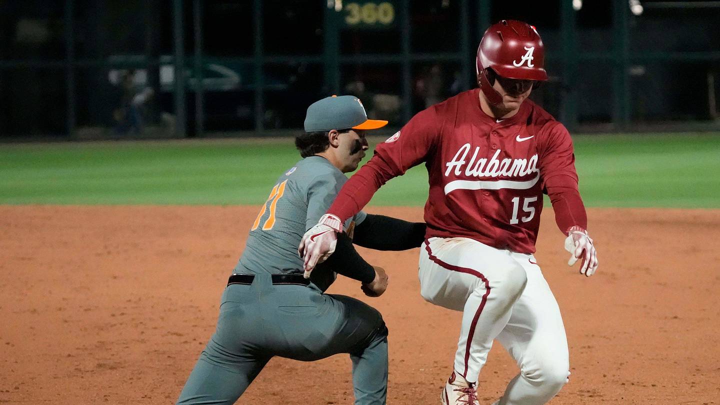 Live Updates: No. 12 Alabama Baseball vs. No. 1 Tennessee, Game 2