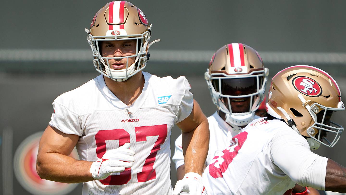 Nick Bosa says one 49ers rookie is already setting a new standard for ...